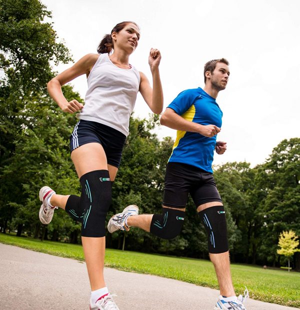 Knee Compression Sleeve Running – neosportslab.com